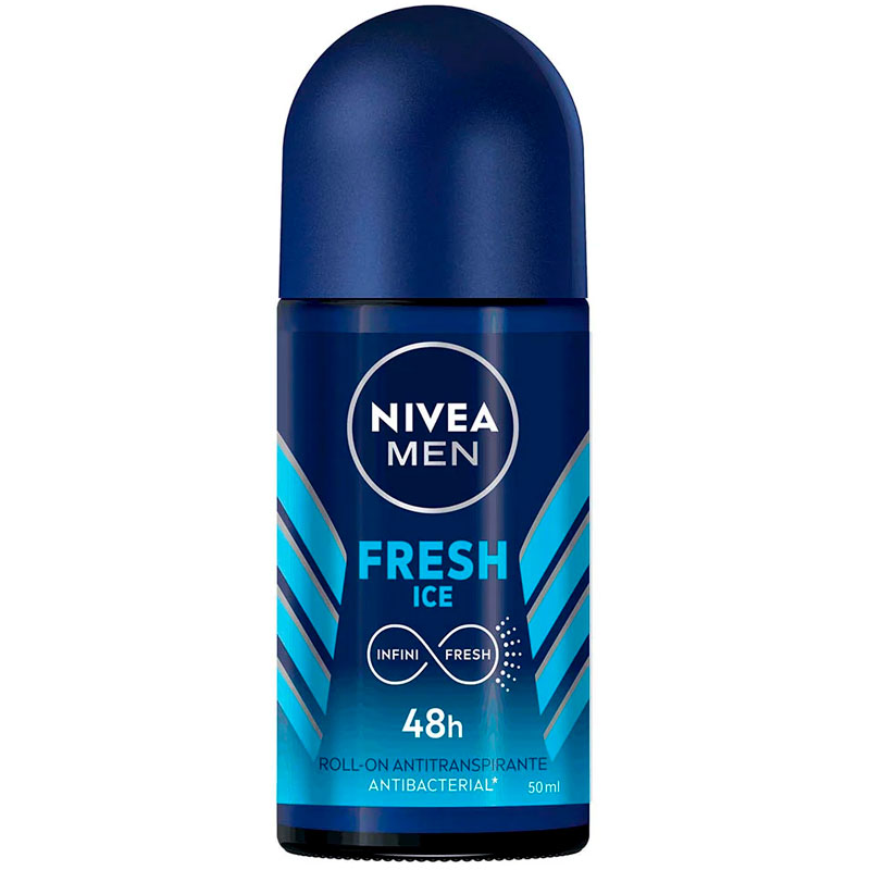 Antitranspirante NIVEA MEN Fresh Ice fresh ice antibacterial roll on 50 ...