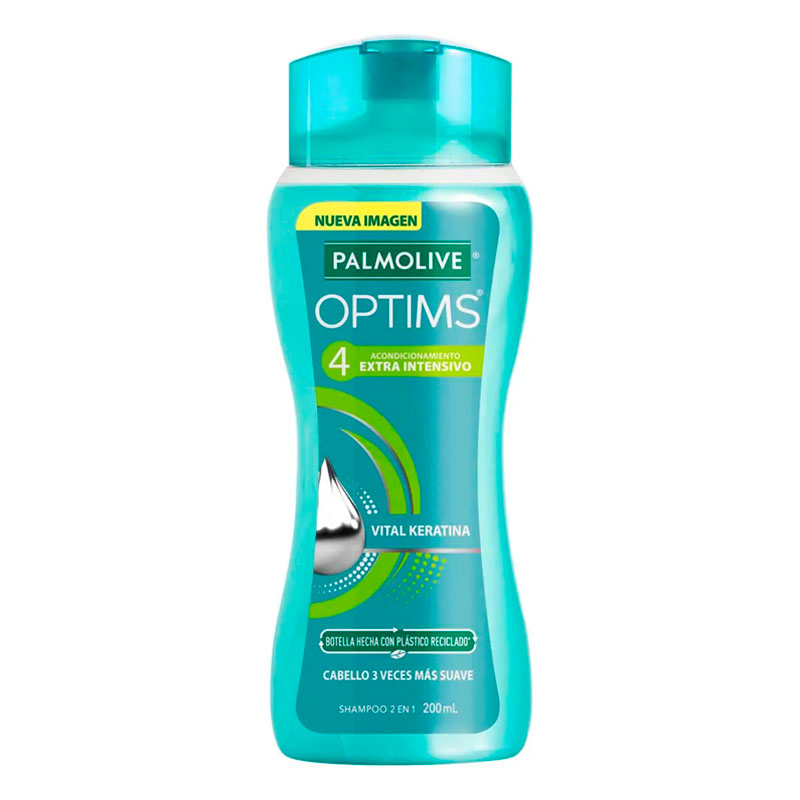 Shampoo Palmolive Optims nivel 4 acondicionamiento extra intensivo 200 ...
