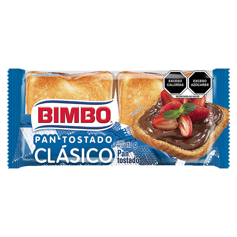 Pan De Caja Bimbo Pan Tostado 210 - Fénix El Super de Casa