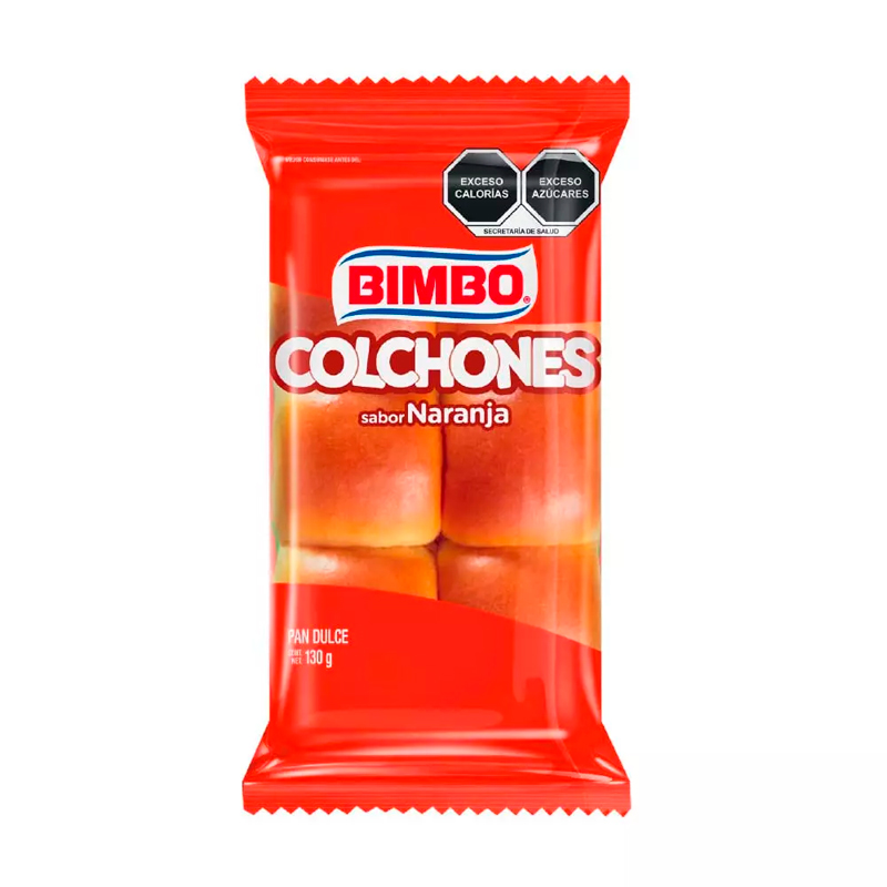 Colchones Bimbo sabor naranja 130 g - Fénix El Super de Casa