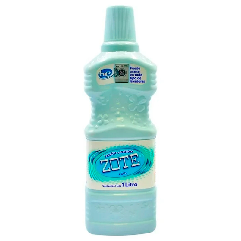Jabón líquido Zote azul 1 l - Fénix El Super de Casa