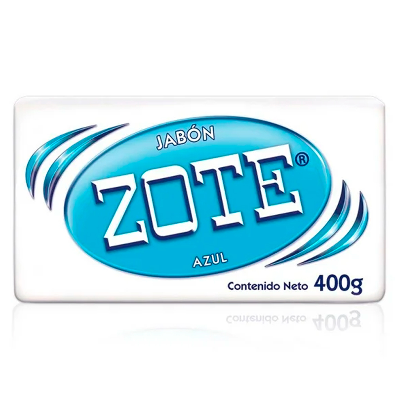 Jabón Zote en barra azul 400 g - Fénix El Super de Casa