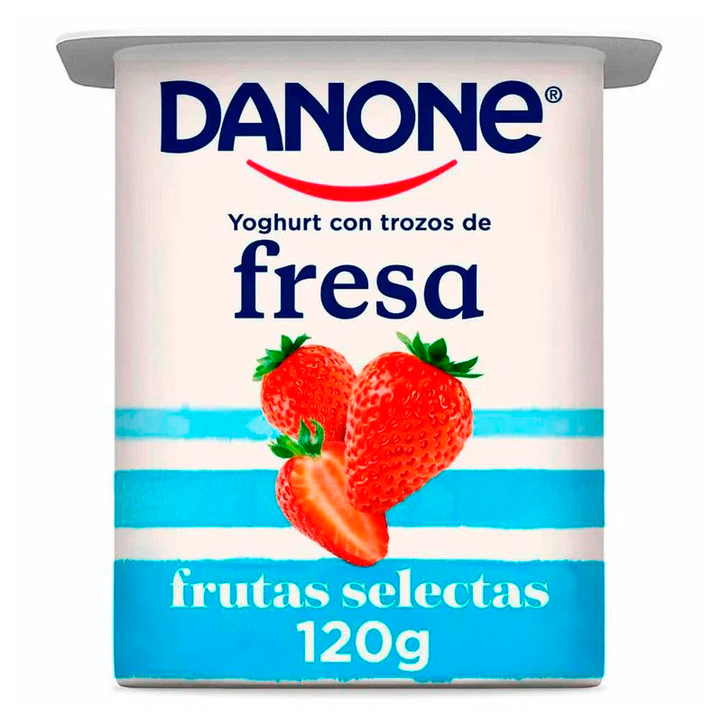 Yoghurt Batido Danone Fresa 120 Grs - Fénix El Super de Casa
