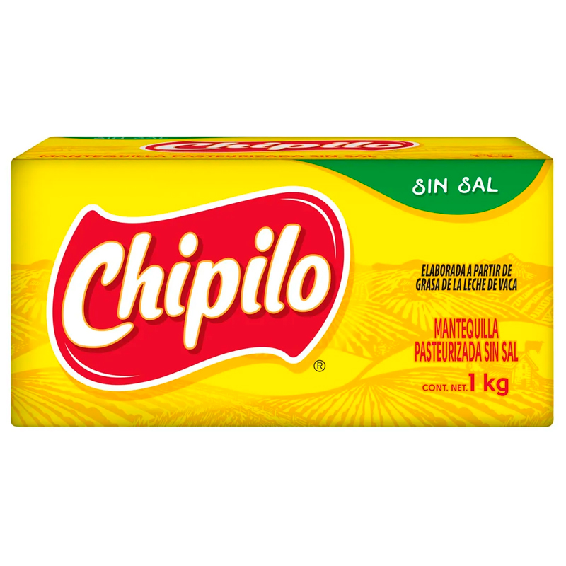 Mantequilla Chipilo sin sal 1 kg - Fénix El Super de Casa