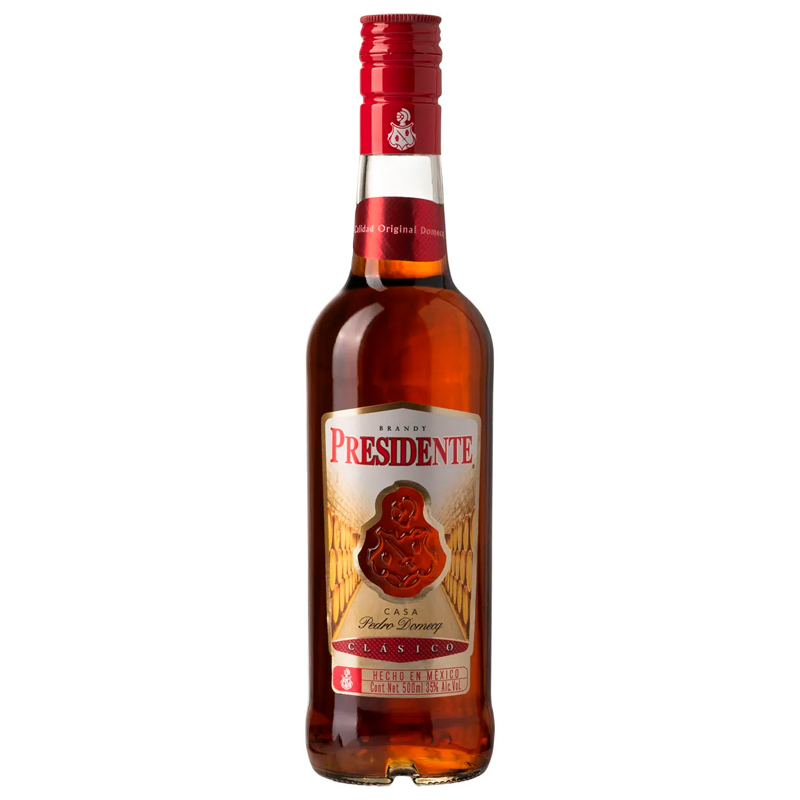 Brandy Presidente Clásico 500 ml - Fénix El Super de Casa