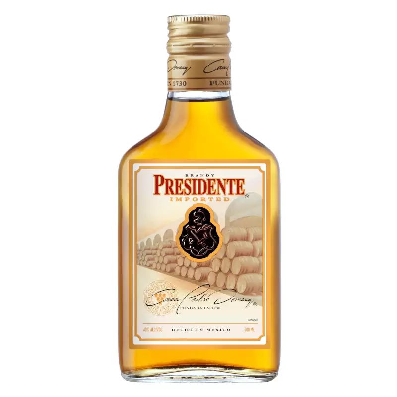 Brandy Presidente Clásico 200 ml - Fénix El Super de Casa