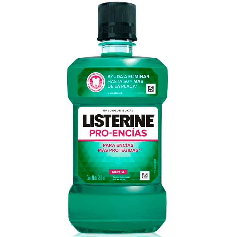 Enjuague bucal Listerine Pro Encias 250 ml - Fénix El Super de Casa