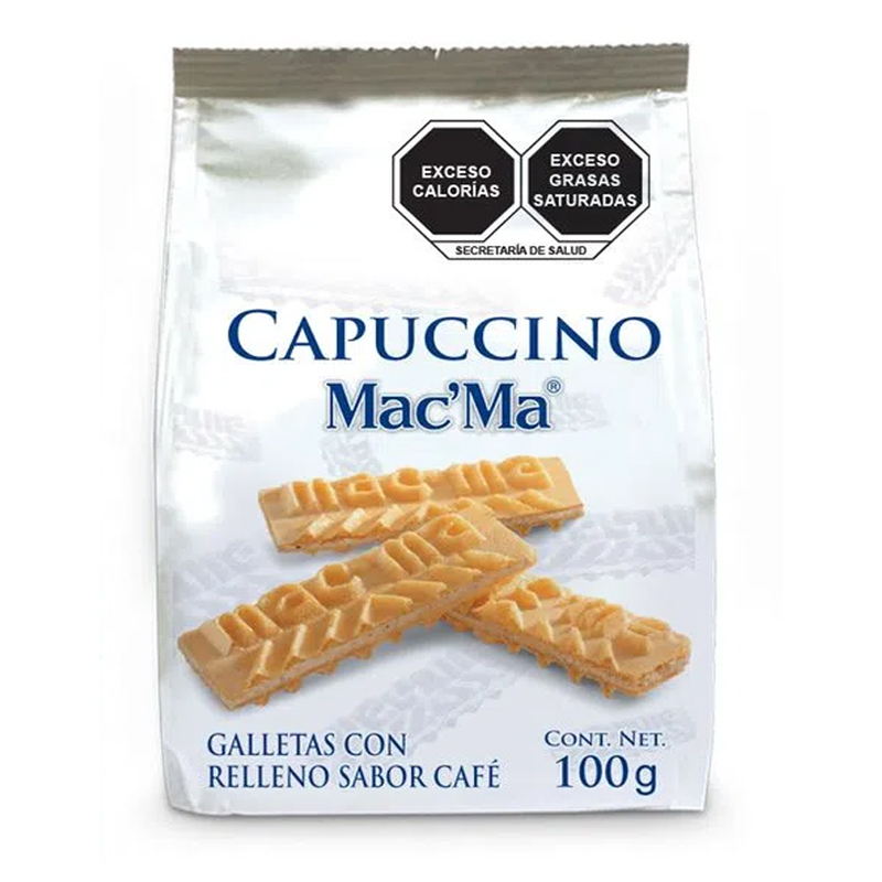 Galletas MacMa Capuccino sabor café 100 g - Fénix El Super de Casa