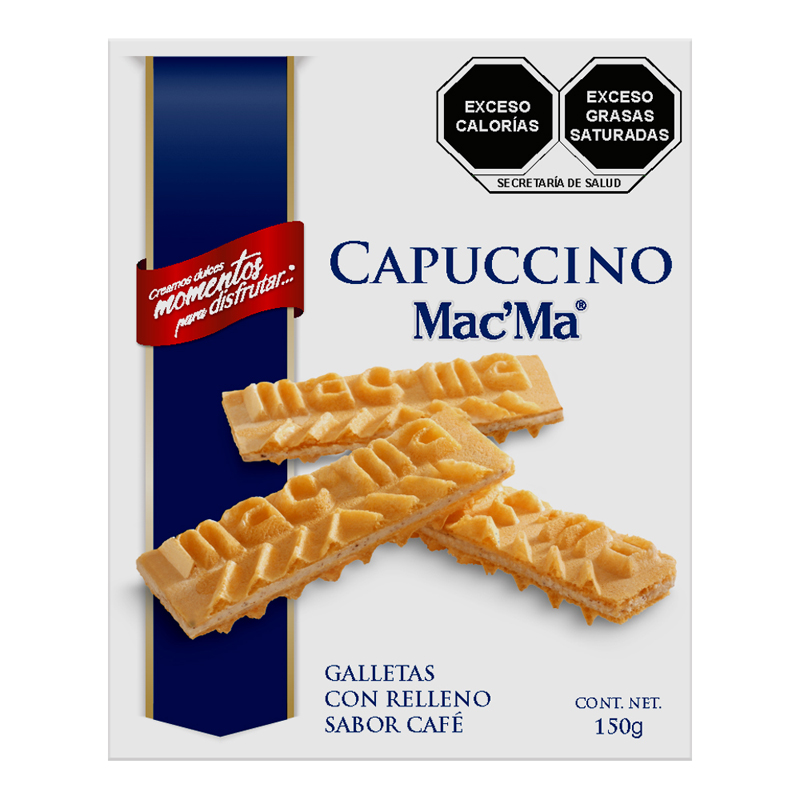 Galletas MacMa Capuccino sabor café 150 g - Fénix El Super de Casa