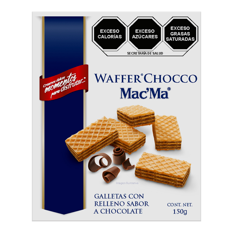 Galletas Macma Waffer chocco 150 g - Fénix El Super de Casa