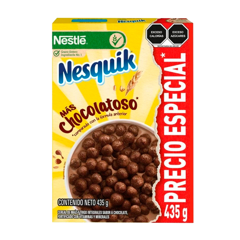 Cereal Nestlé Nesquik más chocolatoso 435 g - Fénix El Super de Casa