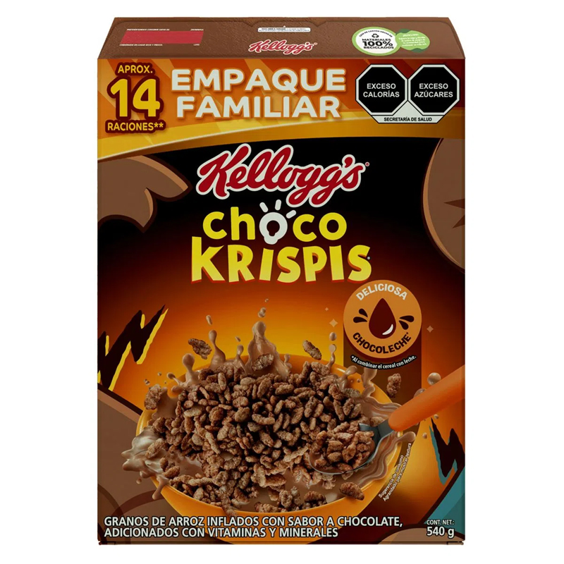 Cereal Kellogg's Choco Krispis 540g - Fénix El Super de Casa