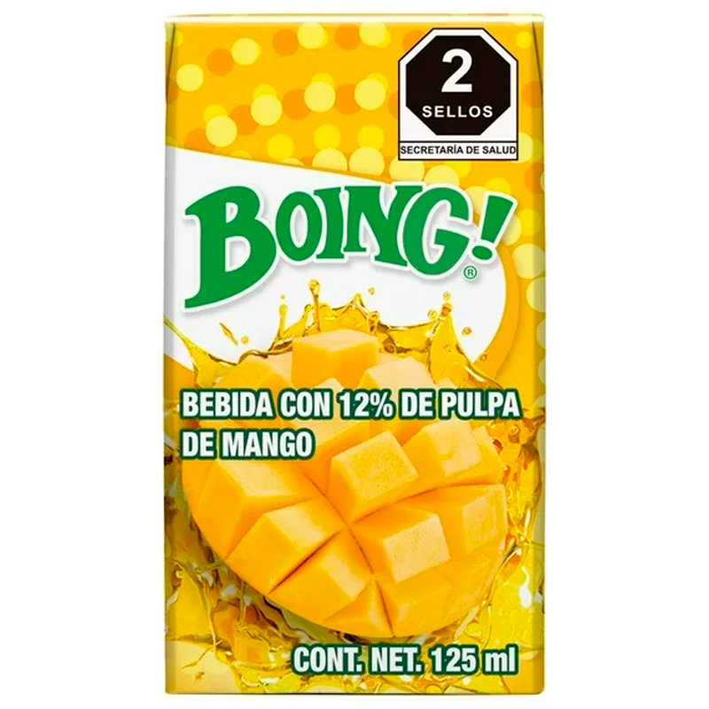 Bebida Boing de pulpa de mango 125 ml - Fénix El Super de Casa