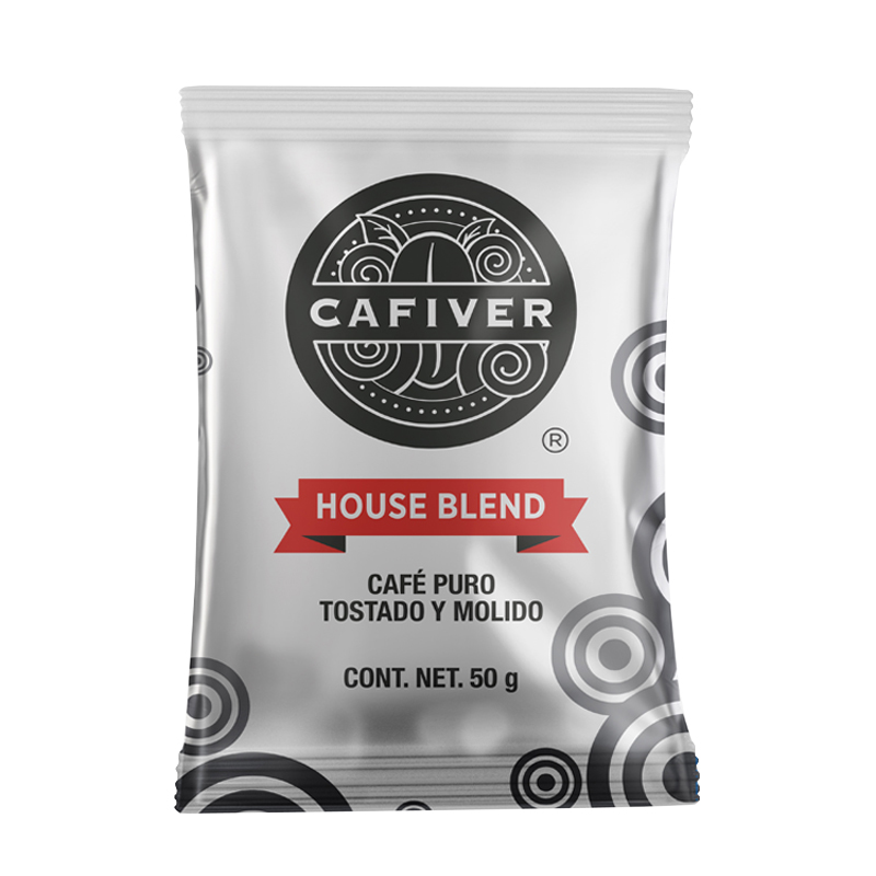 Café molido Cafiver House Blend gourmet 50 g - Fénix El Super de Casa