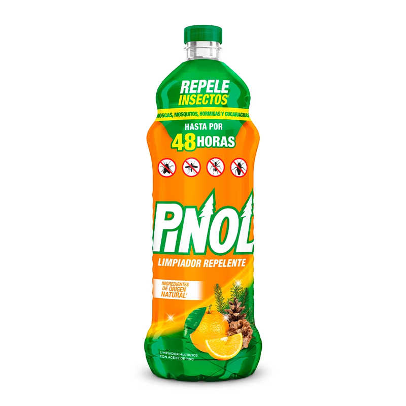 Limpiador multiusos Pinol repelente aroma cítricos 828 ml - Fénix El ...
