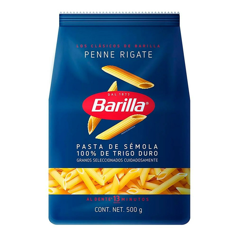 Pasta Barilla penne rigate 500 g - Fénix El Super de Casa