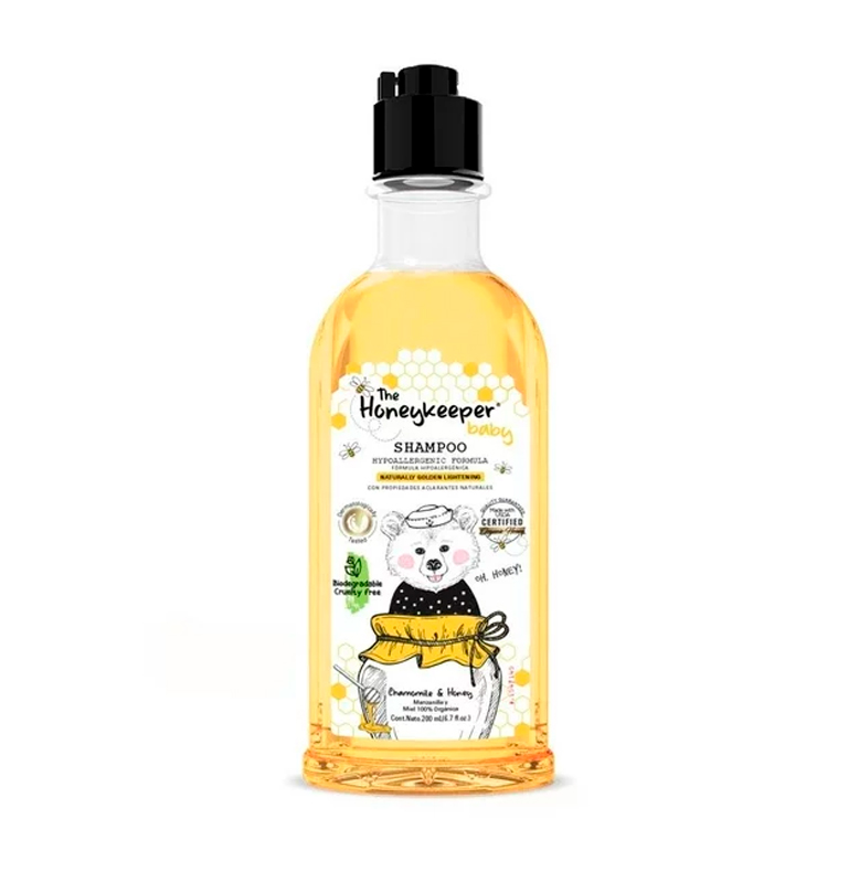 Shampoo para bebé The Honeykeeper con manzanilla y miel 200 ml - Fénix ...