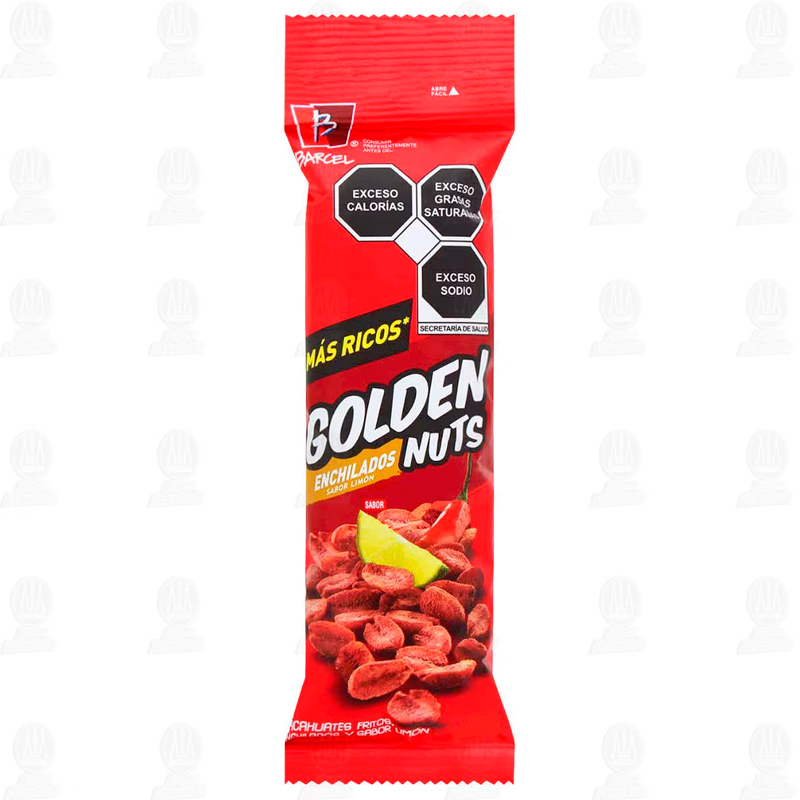 Cacahuates Barcel Golden Nuts enchilados 65 g - Fénix El Super de Casa