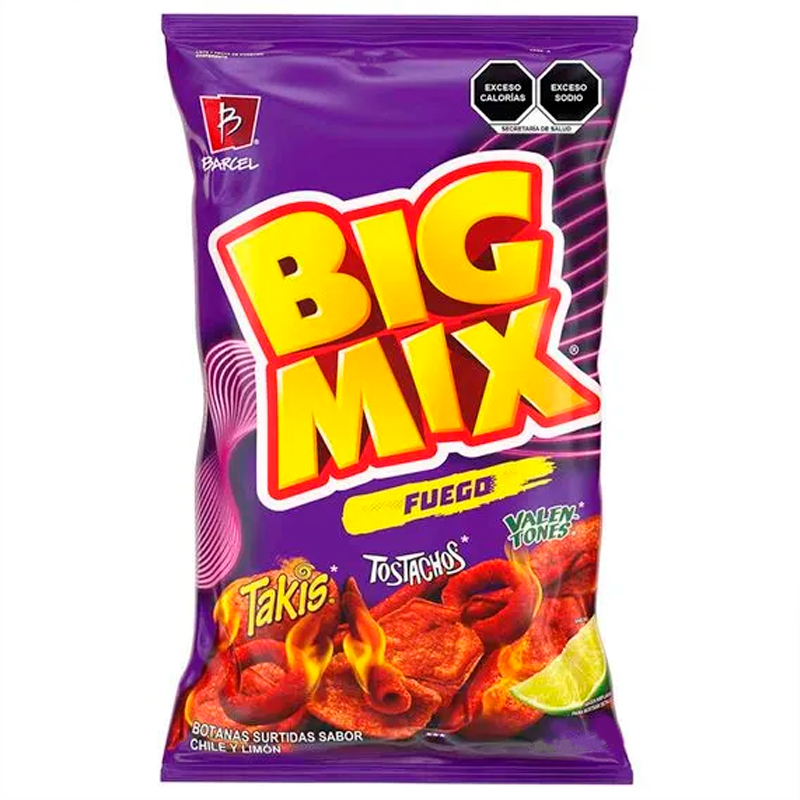 Botana surtida Barcel Big Mix sabor fuego 75 g - Fénix El Super de Casa