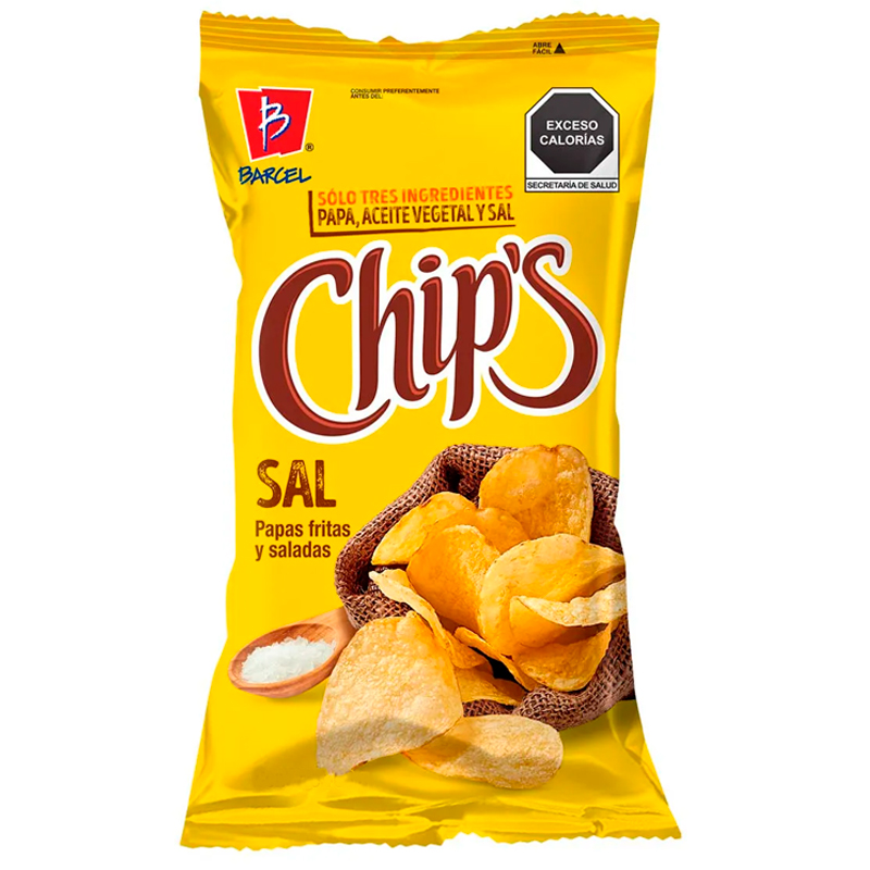 Papas fritas Barcel Chips sabor sal de mar 62 g - Fénix El Super de Casa