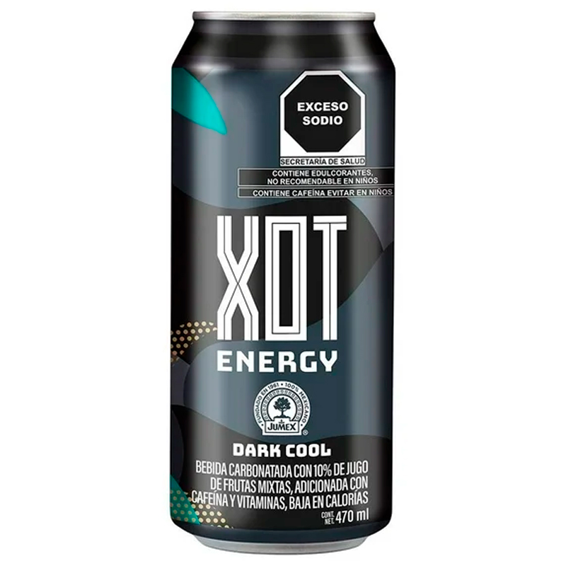 Bebida enrgética XOT Energy dark cool 470 ml - Fénix El Super de Casa