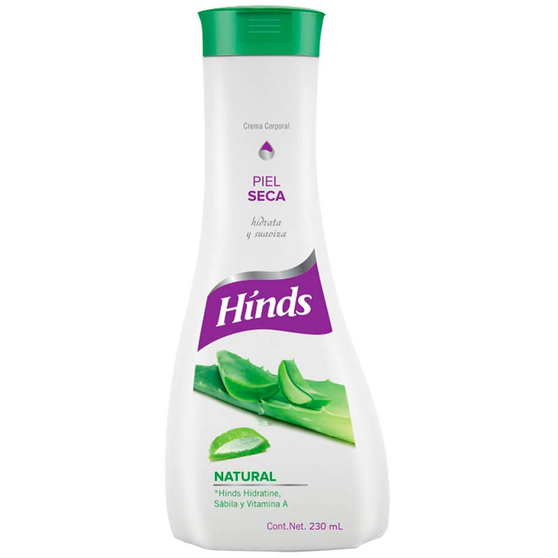 Crema corporal Hinds Natural piel seca 230 ml - Fénix El Super de Casa