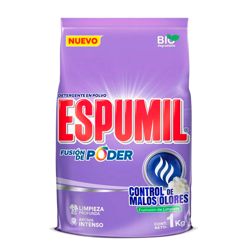 Detergente en polvo Espumil Explosión de Limpieza 1 kg - Fénix El Super ...