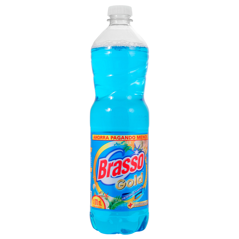 Limpiador líquido multiusos Brasso Gold frescura atlántica 870 ml ...